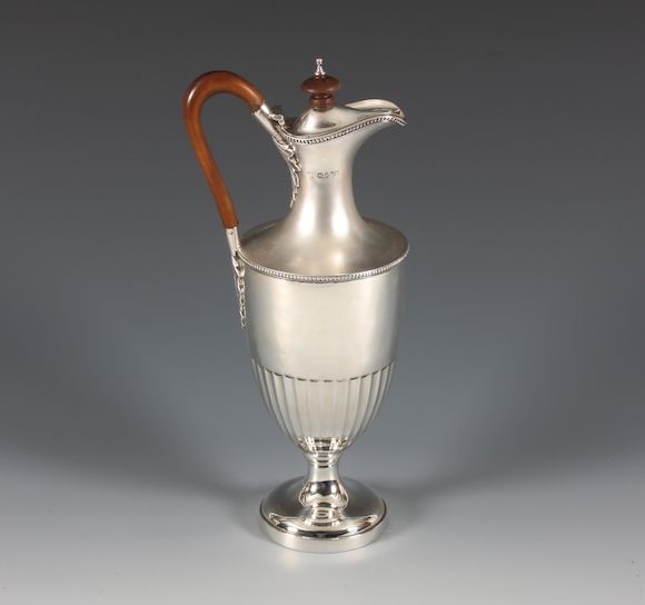 Bonhams : A Victorian silver ewer By E. Hutton, London, 1881,