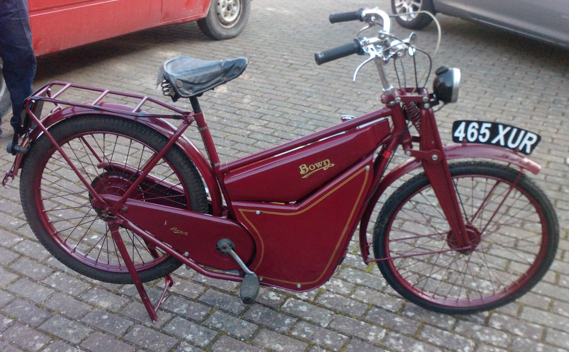 Bonhams Cars : 1951 Bown 98cc Autocycle Frame no. PATT 4091 Engine no ...