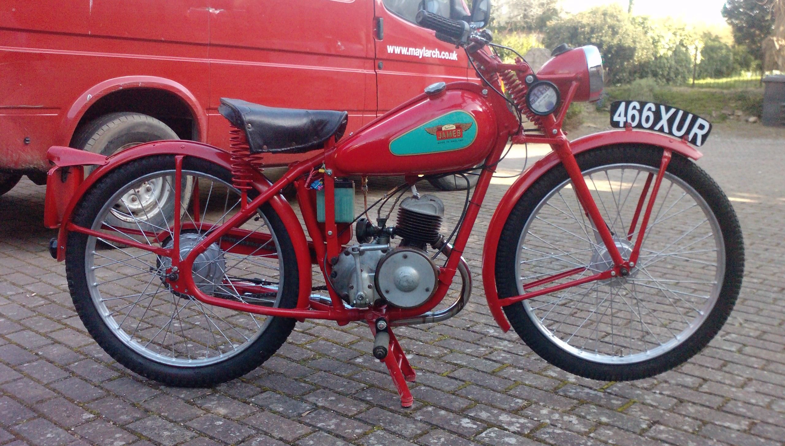 Bonhams Cars : 1951 James 98cc Comet Frame no. M12 469F Engine no. 797/ ...