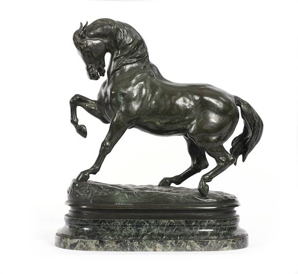 Bonhams : After Antoine-Louis Barye, French (1795-1875) A bronze model ...