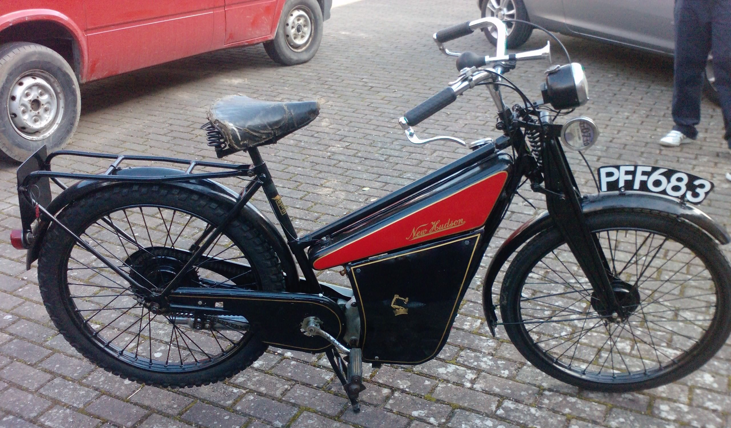 Bonhams Cars : 1939 New Hudson 98cc Autocycle Frame no. ZE 818 Engine ...