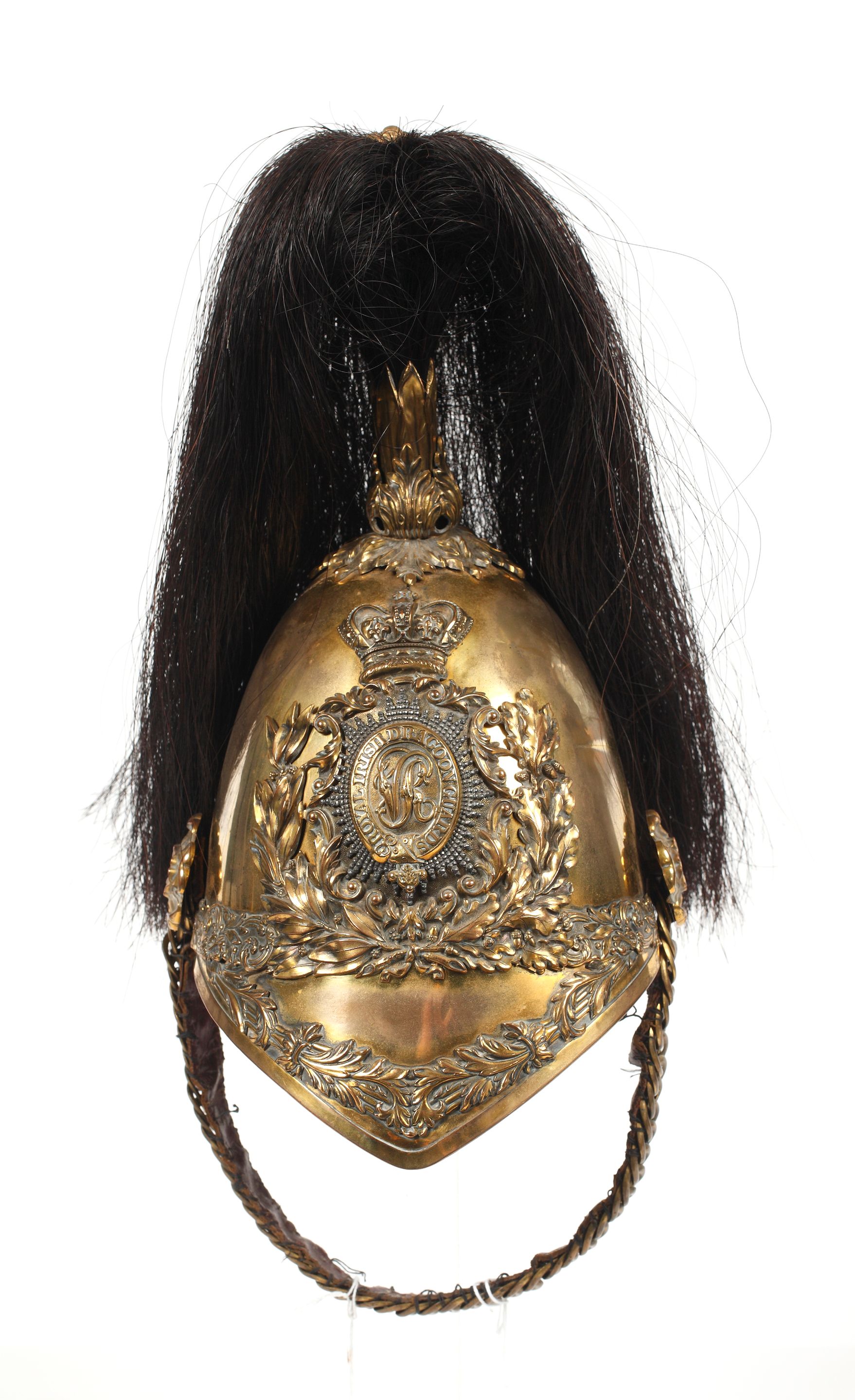 Bonhams : 4th Royal Irish Dragoon Guards Officer's 1847 Pattern Helmet