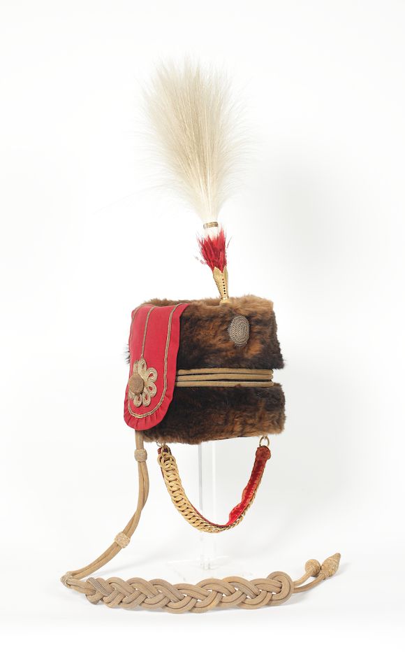 Bonhams : 11th (Prince Albert's Own) Hussars Officer's 1875 Pattern Busby