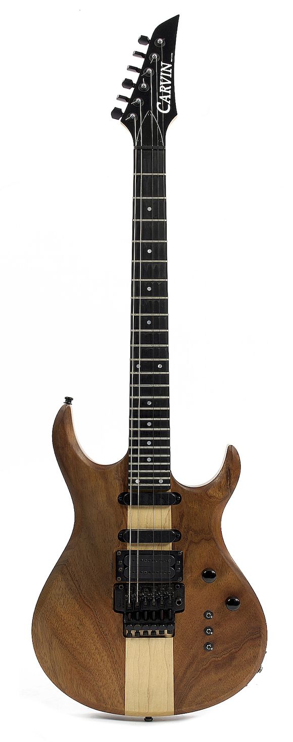 Bonhams : A Carvin guitar,