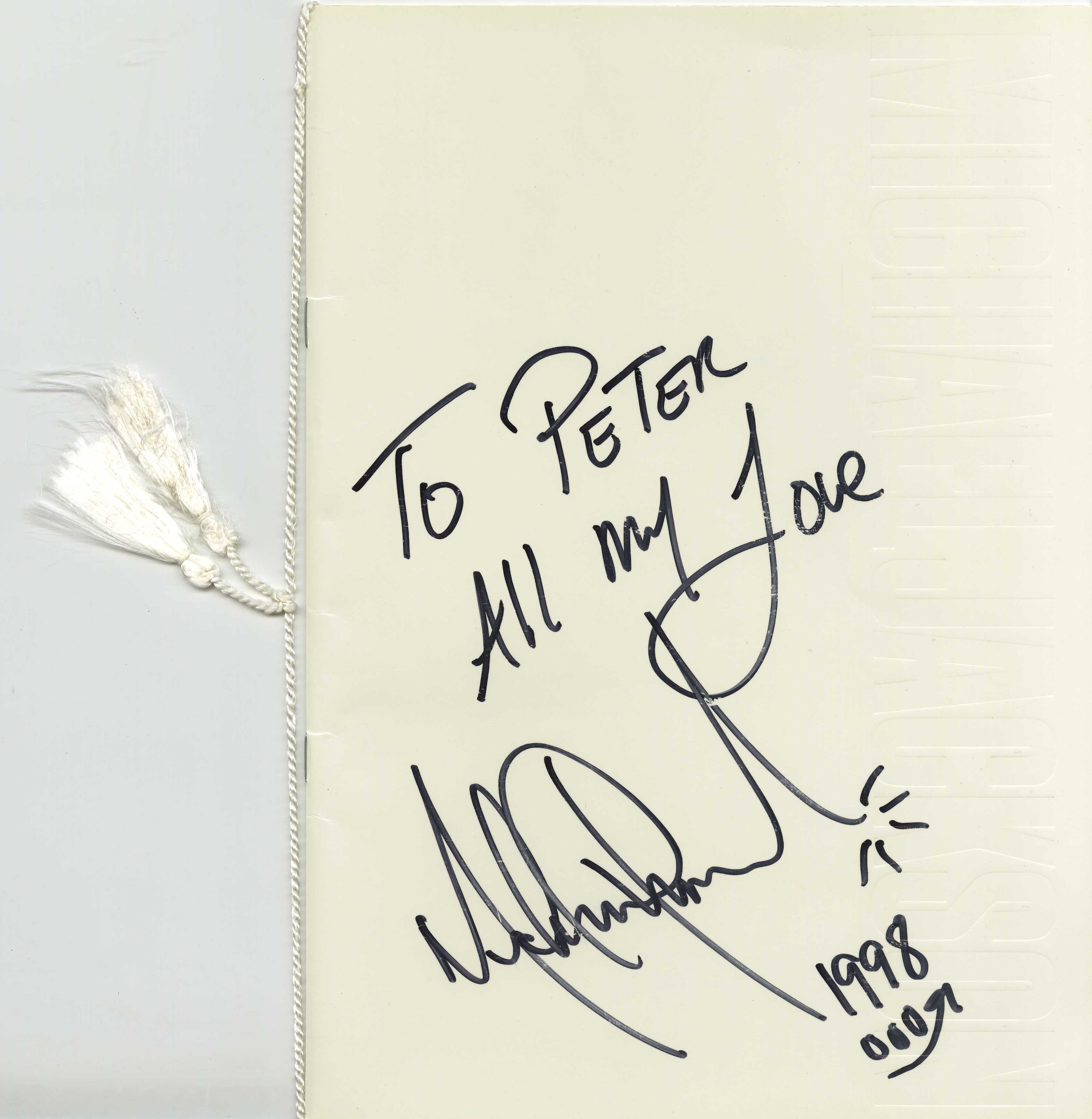 Michael Jackson Autograph