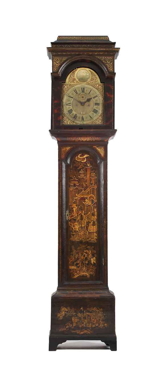Bonhams A Third Quarter 18th Century Chinoiserie Decorated 8 Day