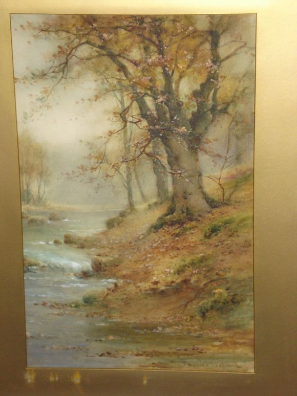 Bonhams : Thomas Tayler Ireland (British, active 1894-1921) A woodland ...