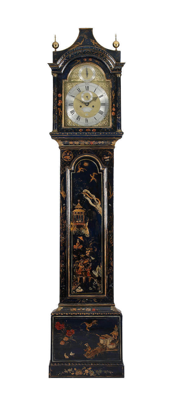 Bonhams A Third Quarter 18th Century Chinoiserie Decorated 8 Day