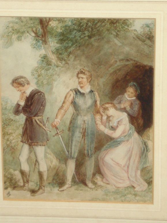 Bonhams : Circle of Thomas Stothard (British, 1755-1834) Gentlemen and ...