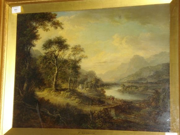 Bonhams : Circle of Charlotte Nasmyth (British, 1804-1884) River ...