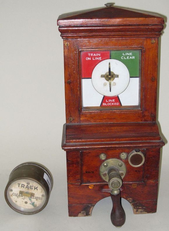 Bonhams : Midland Railway block instrument
