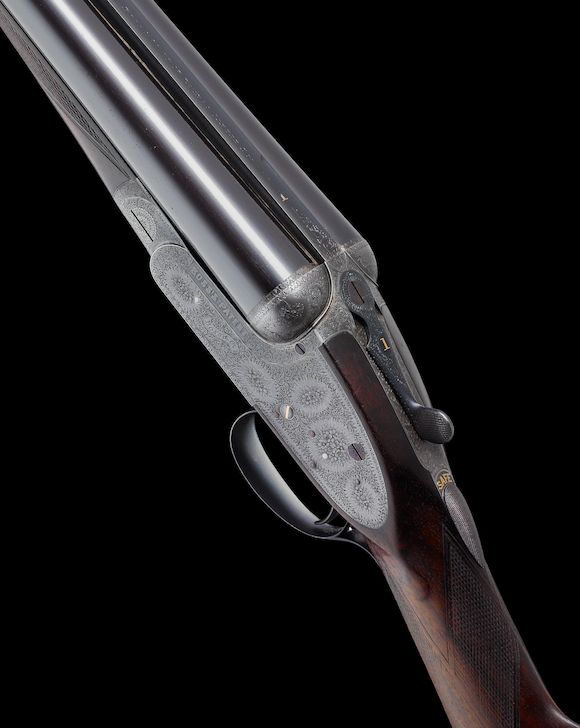 Bonhams : A 12-bore single-trigger sidelock ejector gun by Boss & Co ...