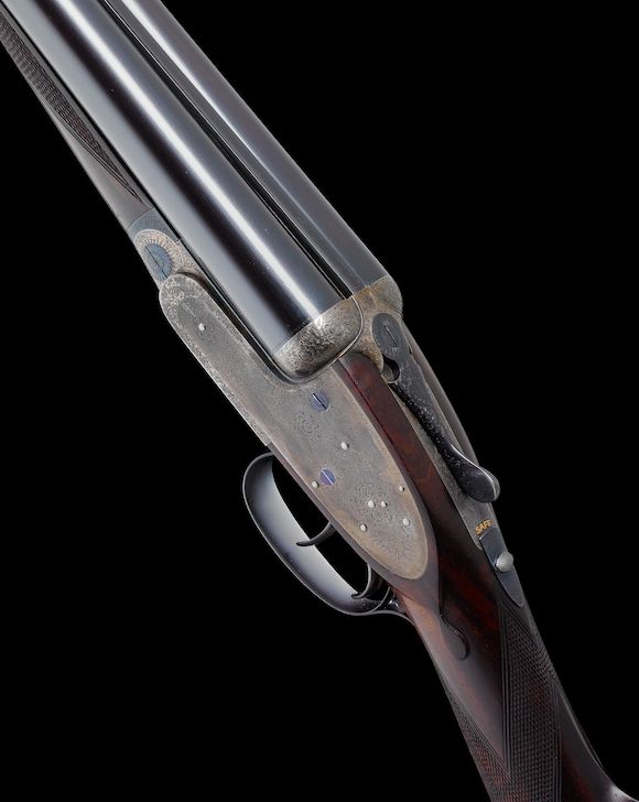 Bonhams : A lightweight 12-bore self-opening sidelock ejector gun by J ...