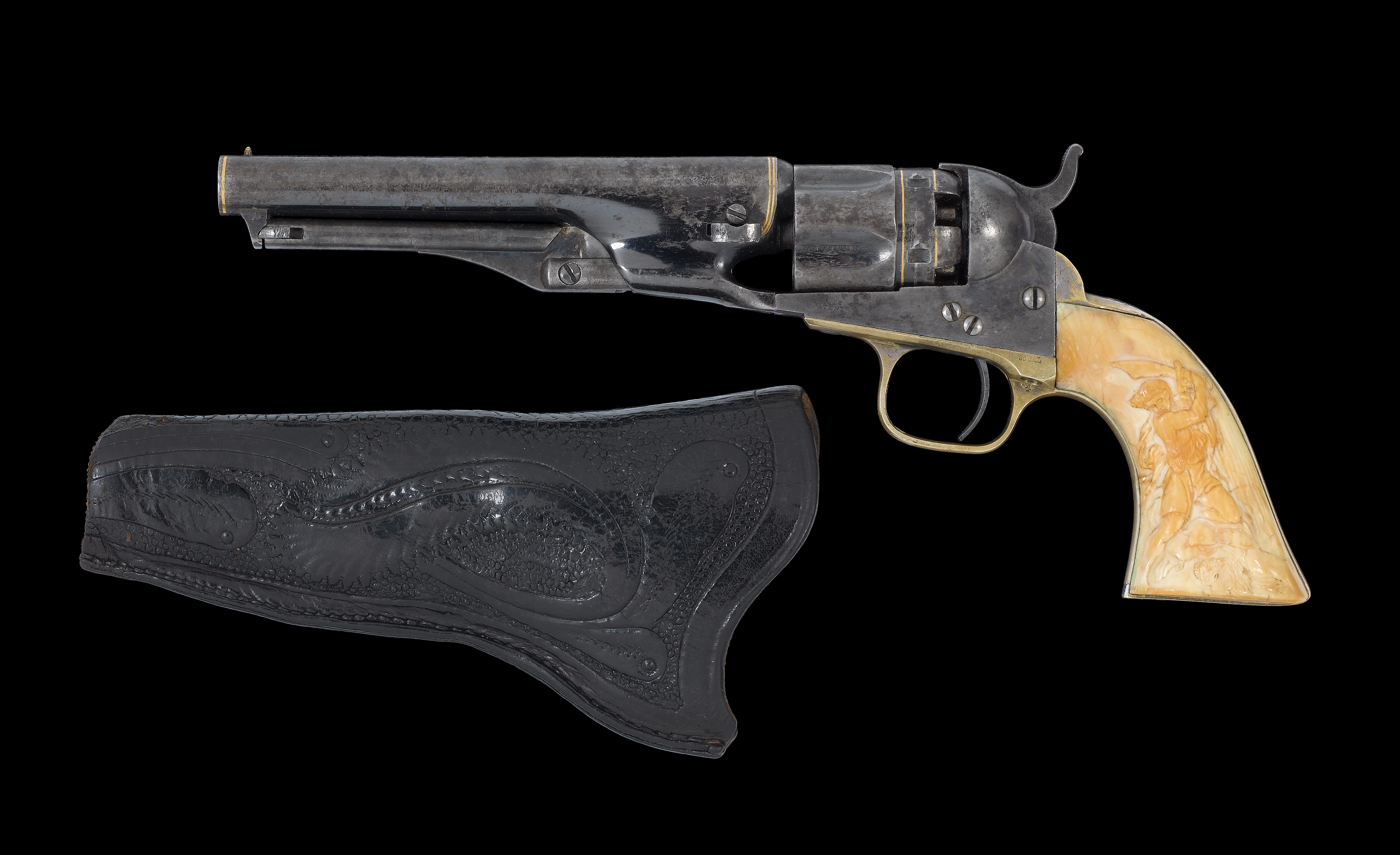 Bonhams : An Historic Colt 1862 Model Police Percussion Revolver ...