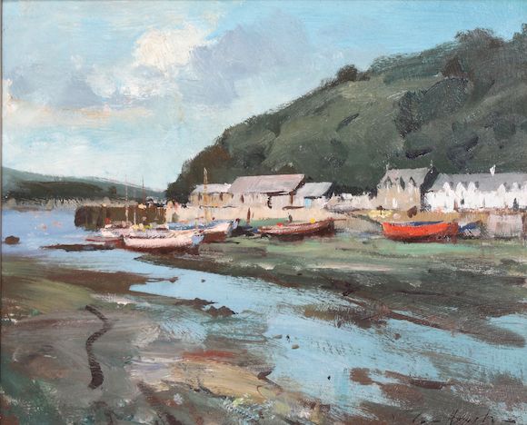 Bonhams : Ian Houston (British, born 1934) 'Lower Fishguard'