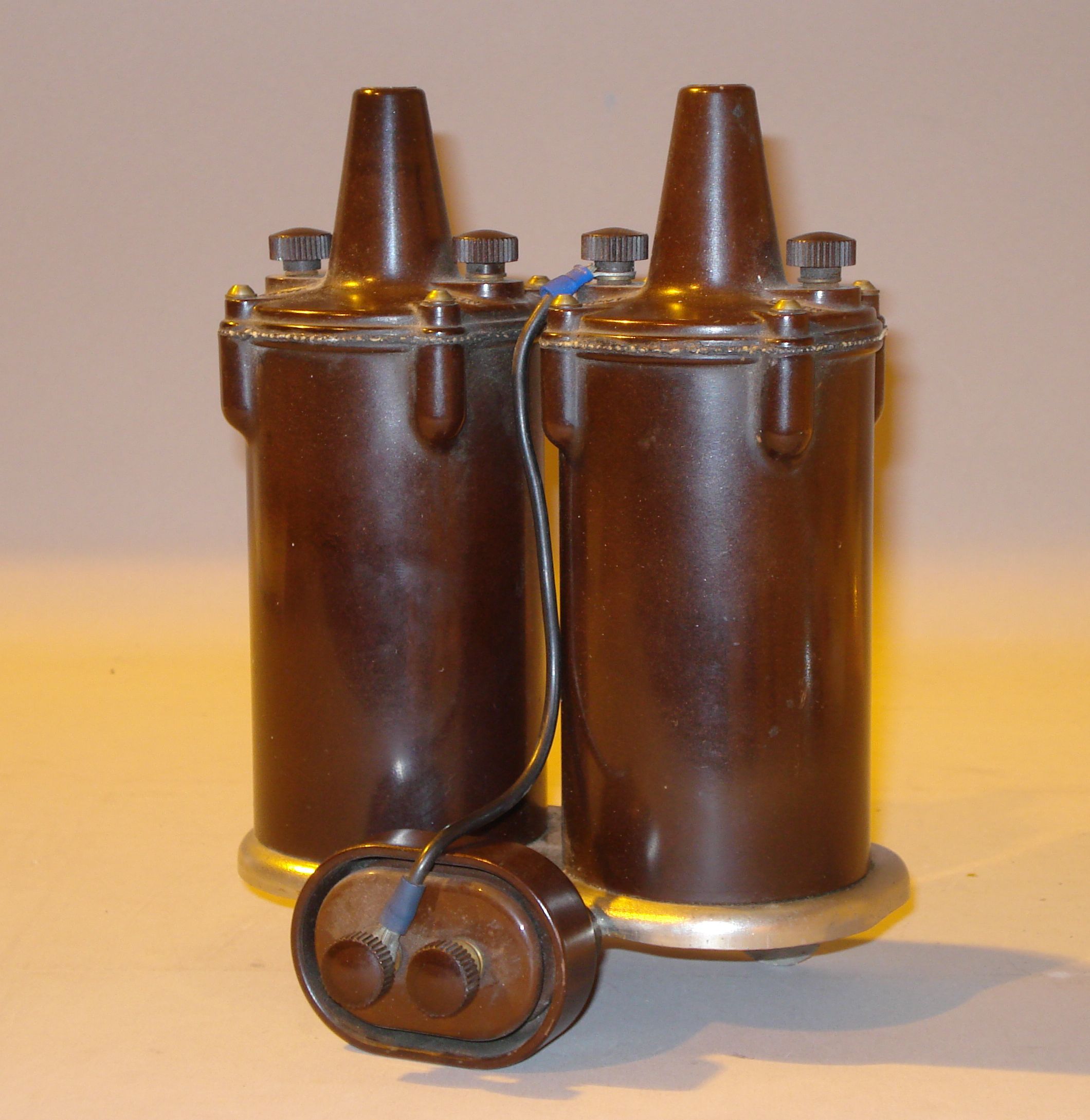 Bonhams Cars : A Rolls-Royce twin coil mounting assembly,