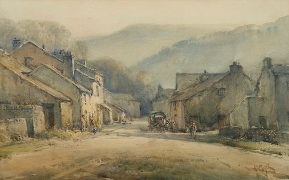 Bonhams : Arthur Reginald Smith (British, 1871-1934) Figures in a ...