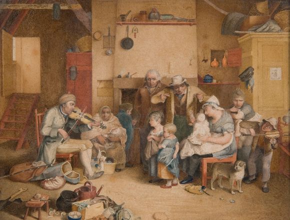 Bonhams : After Sir David Wilkie, RA The blind fiddler