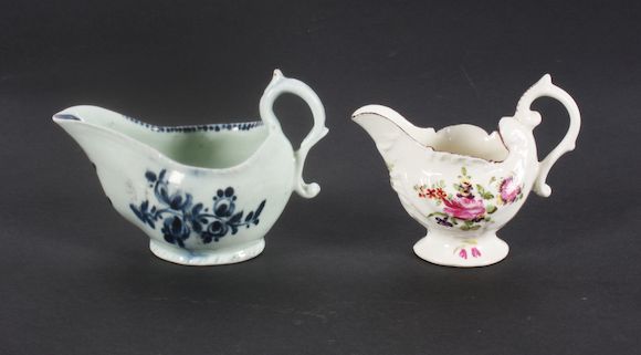 Bonhams : A John and Jane Pennington dolphin ewer creamboat and a James ...