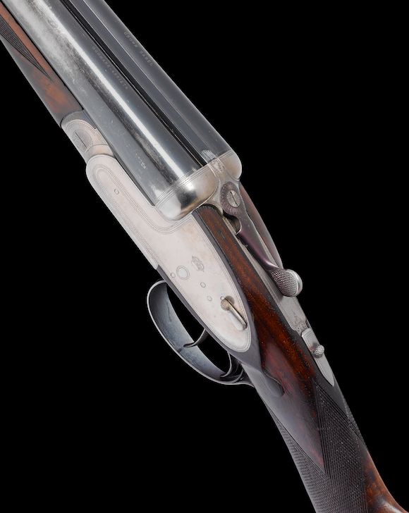 Bonhams : An Arrieta 12-bore (2¾in) 'Crown Sabel' sidelock ejector gun ...
