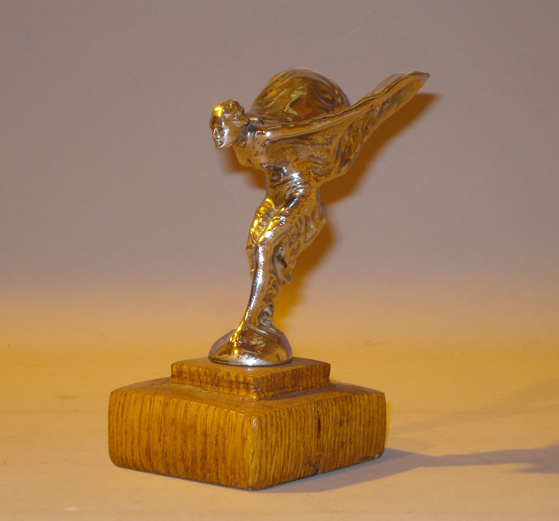 Bonhams Cars : A Rolls-Royce Phantom III Spirit of Ecstasy mascot,