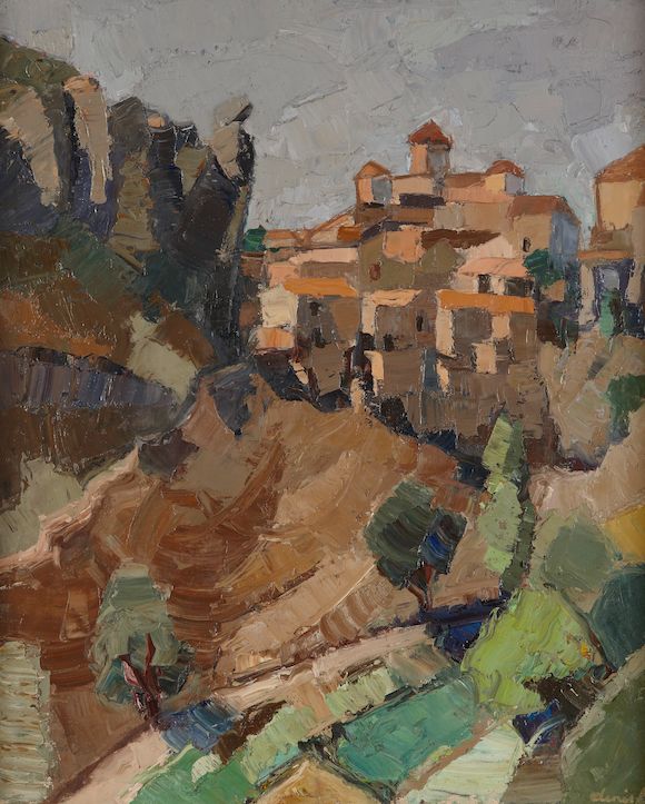 Bonhams : Denis Peploe, RSA (British, 1914-1993) 'Cuenca'