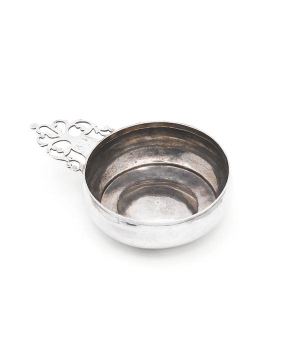 Bonhams : An early 18th century silver bleeding bowl Unmarked,