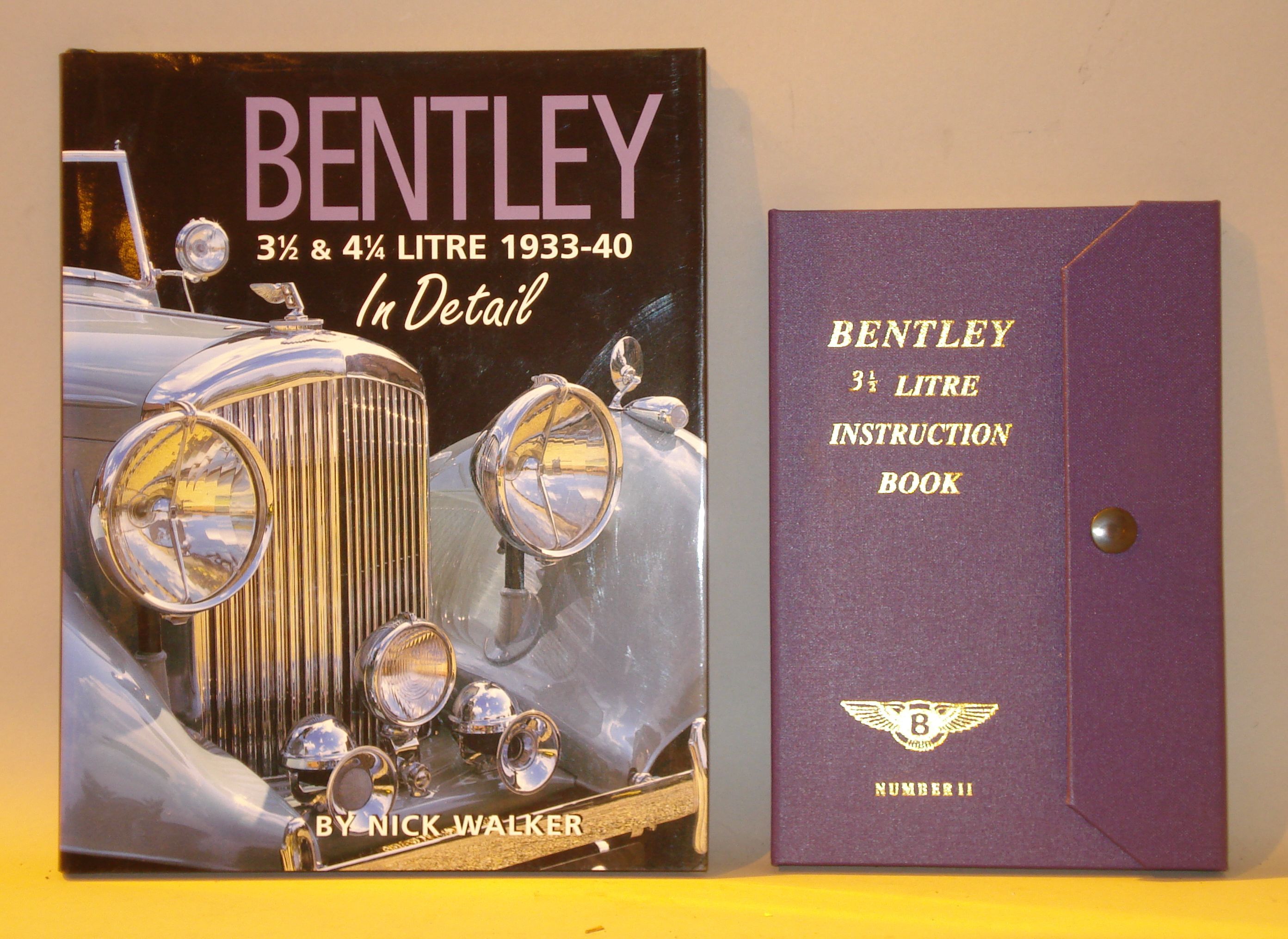 Bonhams Cars : A Bentley 3½ litre Instruction Book (reprint),