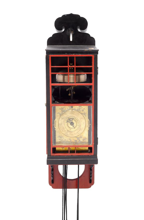 Bonhams : A first half of the 19th century Japanese hashira dokei with ...