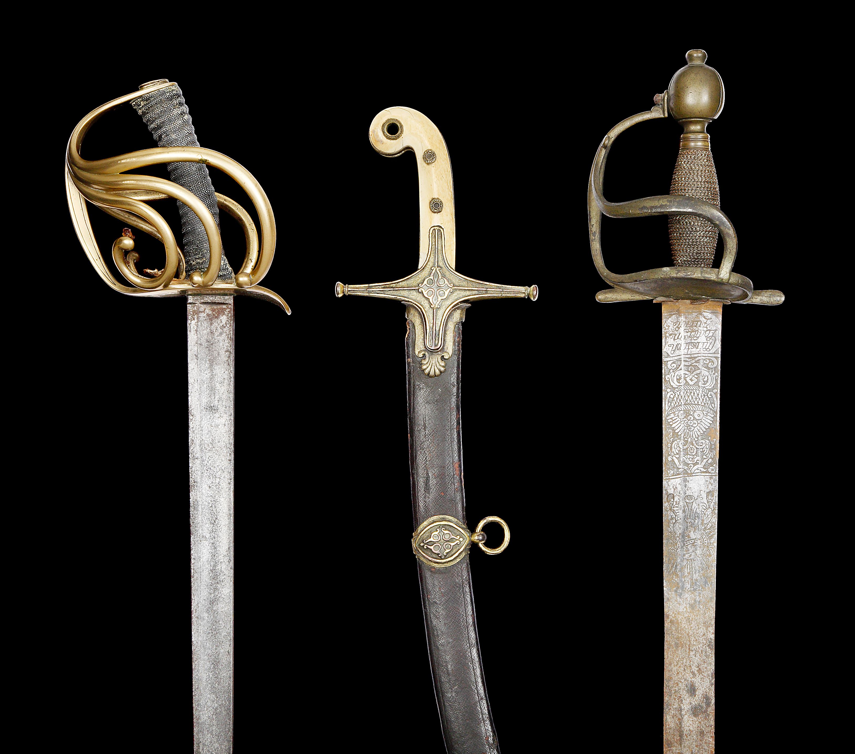 Bonhams : An Unusual Cavalry Officer's Back-Sword