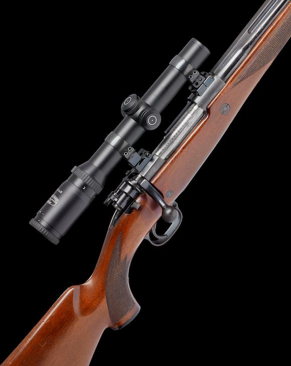 Bonhams : A .338 (Win Mag) 'Modele Batteu S' Mauser sporting rifle by ...