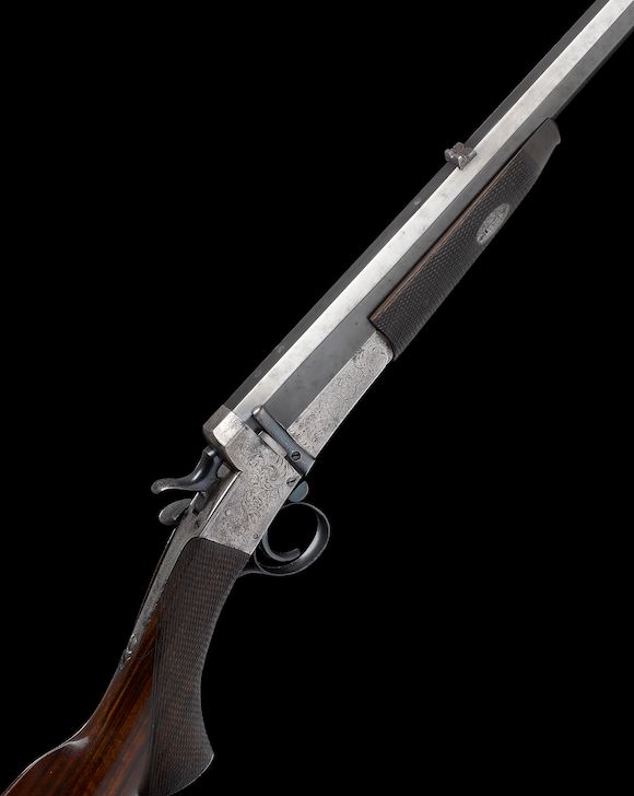 Bonhams : A .360 hammer rook-rifle by Joseph Lang & Sons., no. 17760