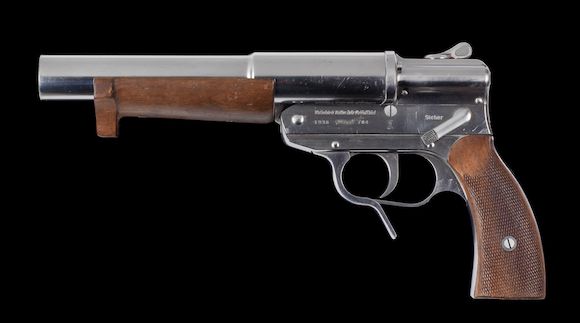 Bonhams : A 27mm 'Doppel Schuss' double-barrelled flare pistol by ...