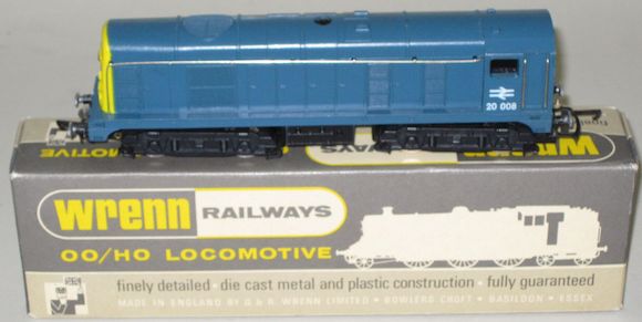 Bonhams : Wrenn W2230B BO-BO diesel electric locomotive 20 008