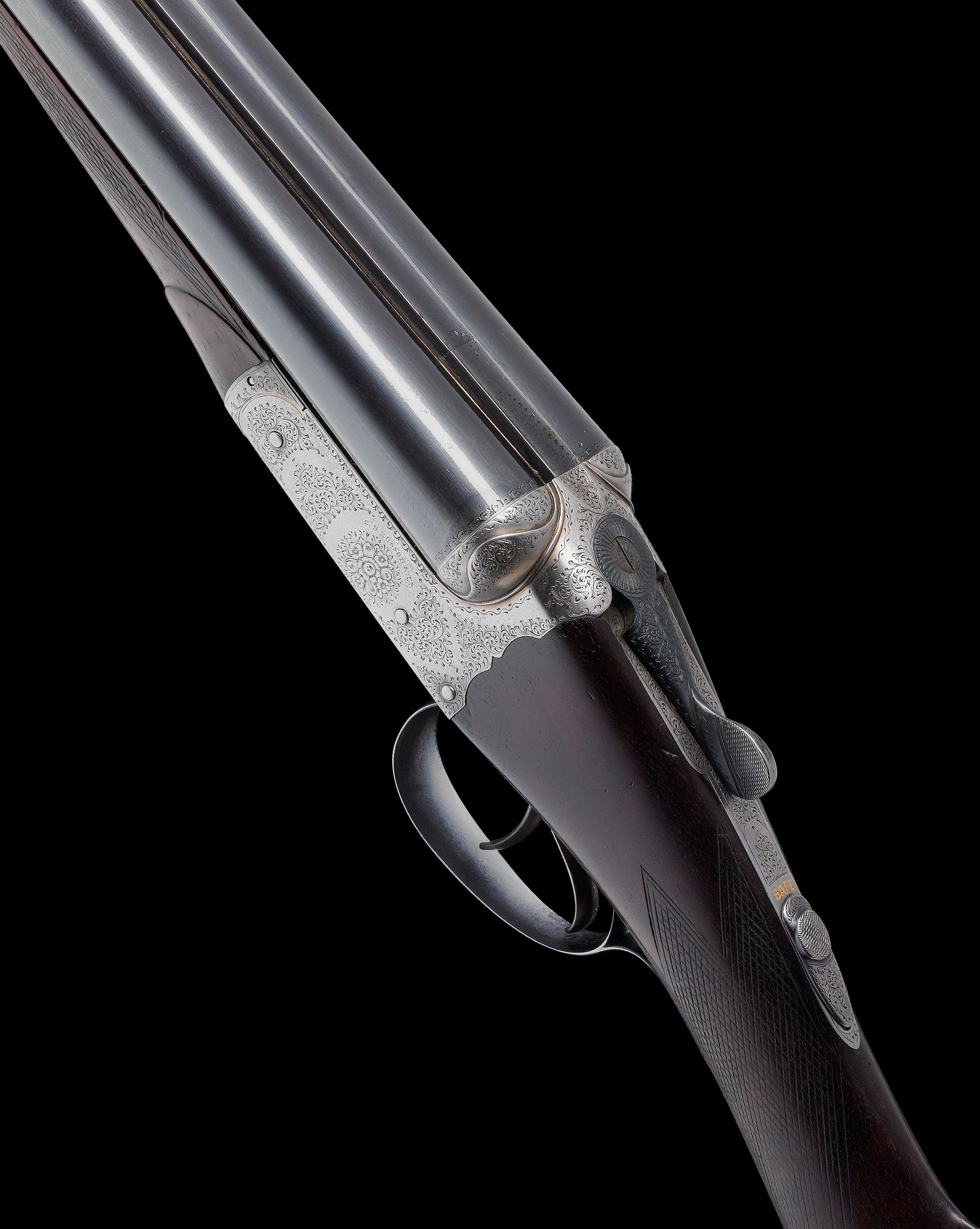 Bonhams : A 12-bore boxlock ejector gun by C.S. Rosson & Co., no. 2653
