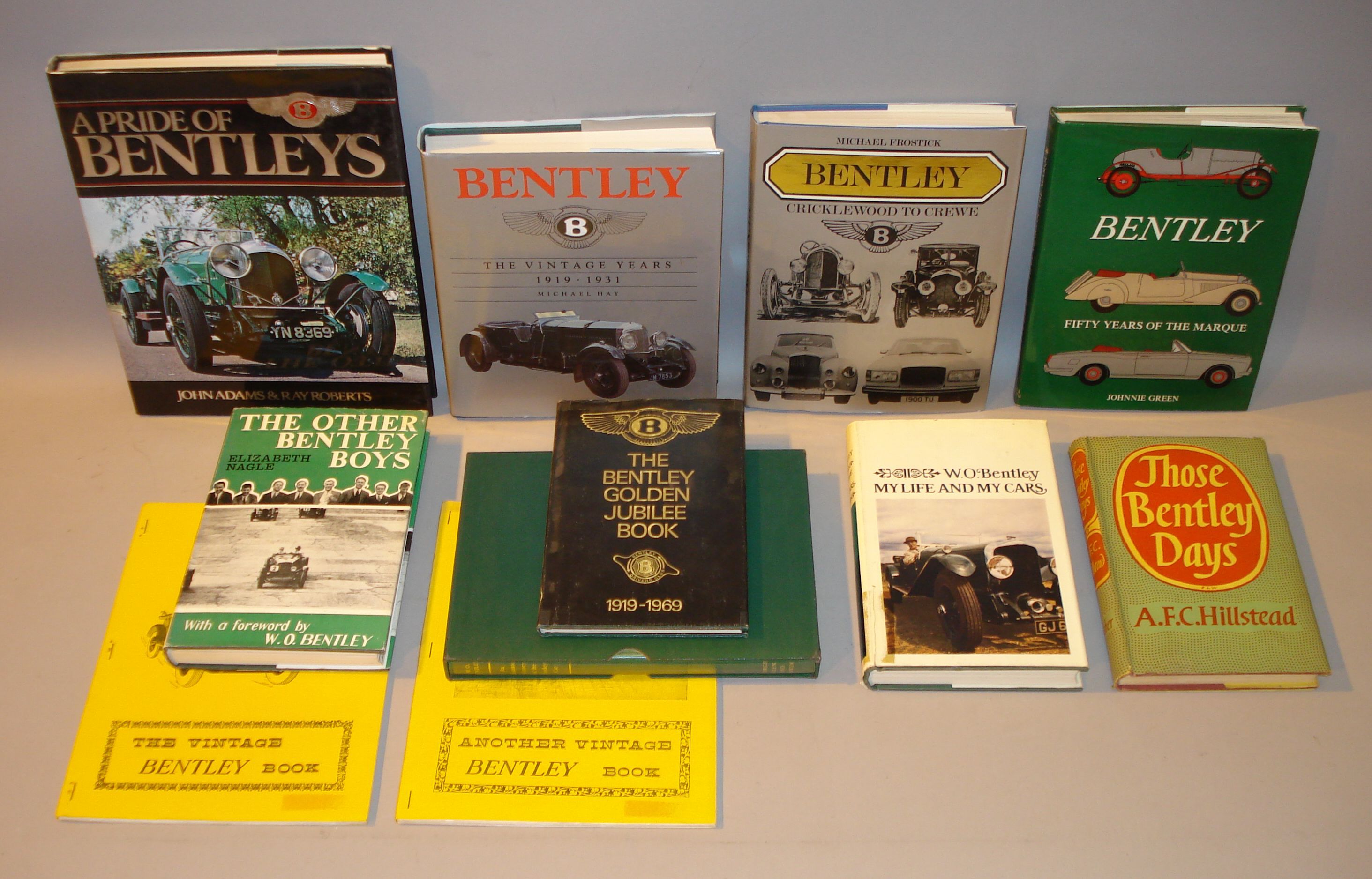 Bonhams Cars : A collection of Bentley books,