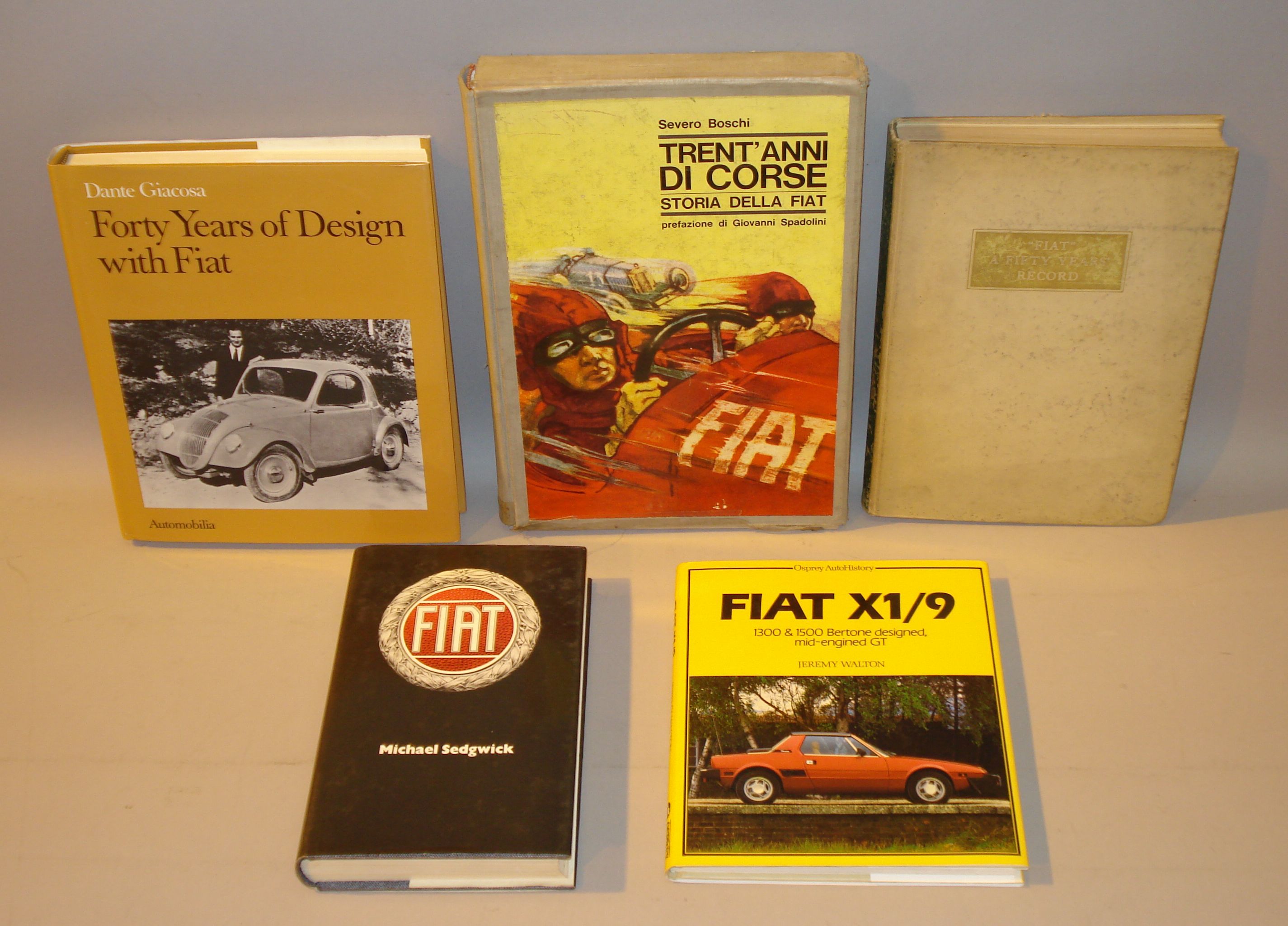 Bonhams Cars : Fiat related books,