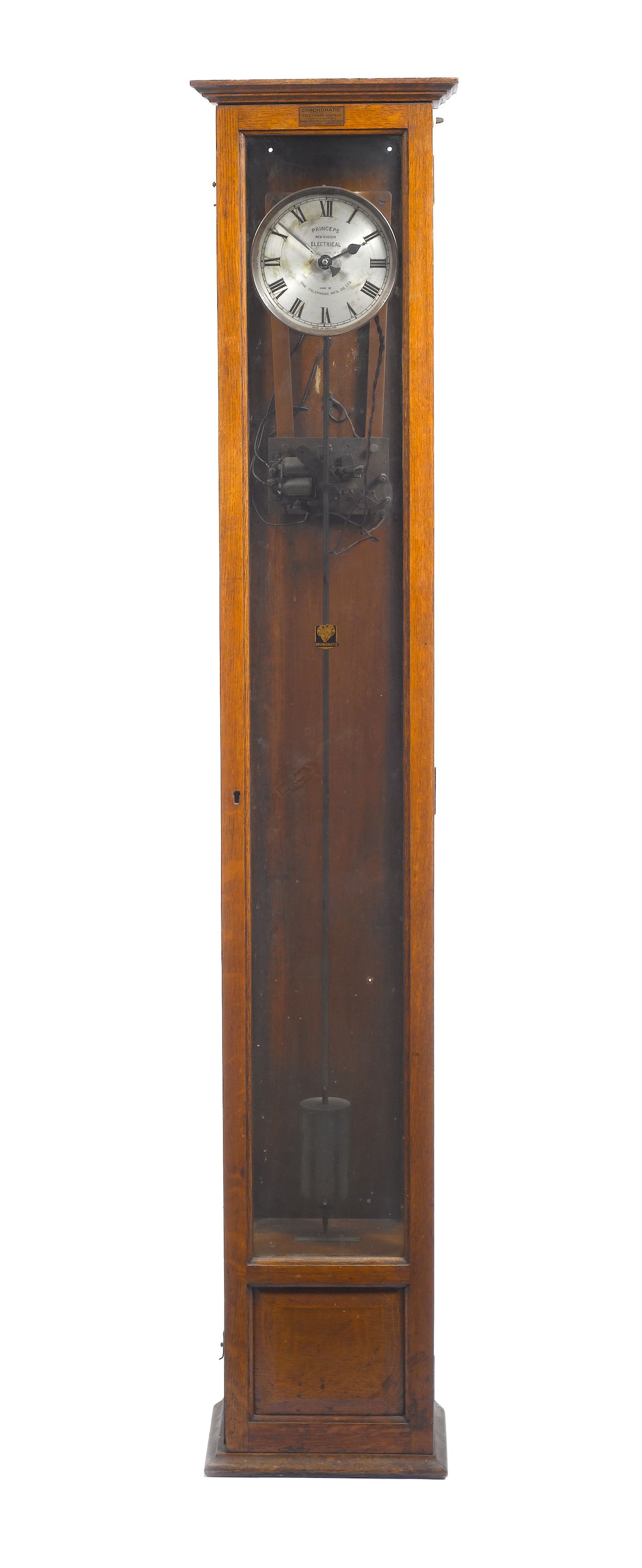 Bonhams : A rare first half of the 20th century oak cased electric ...
