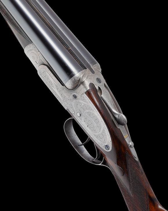 Bonhams : A 12-bore back-action sidelock ejector gun by Thomas Horsley ...