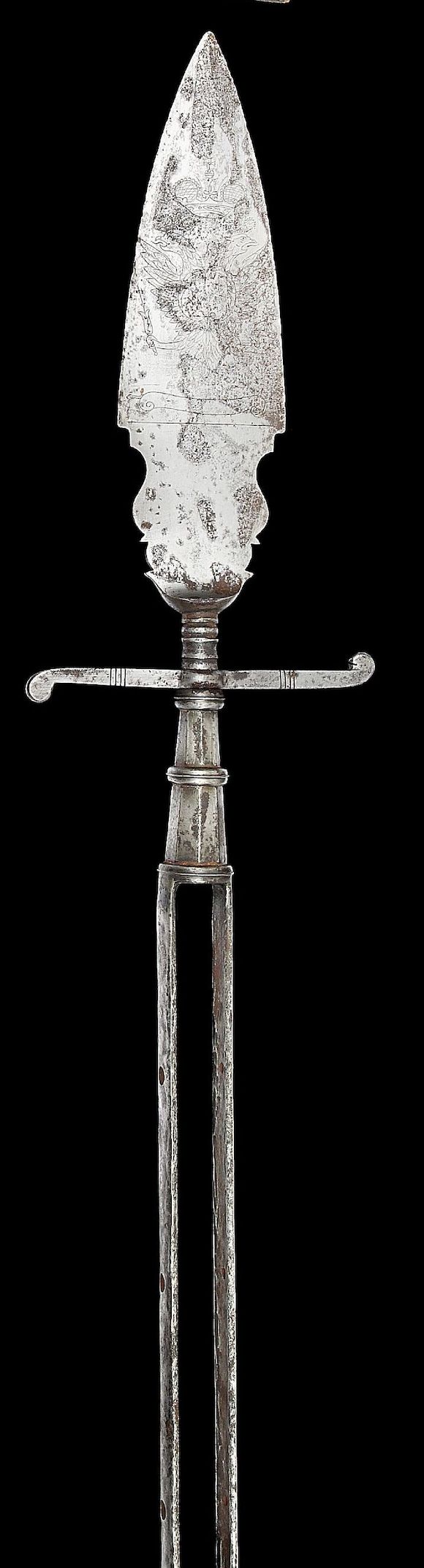 Bonhams : A Russian Officer's Spontoon Head