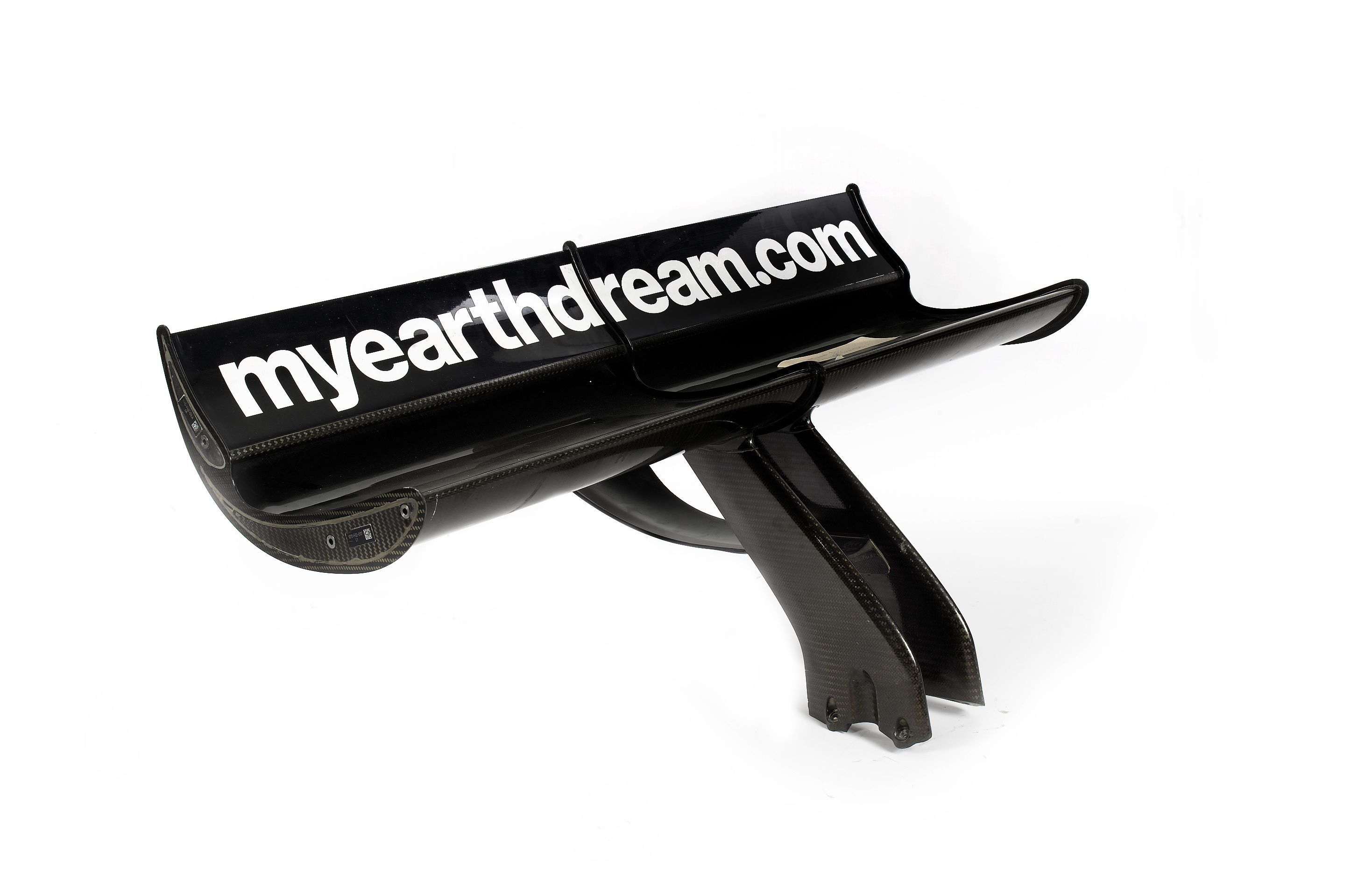 Bonhams Cars : A rear-wing assembly from a 2007 Honda,