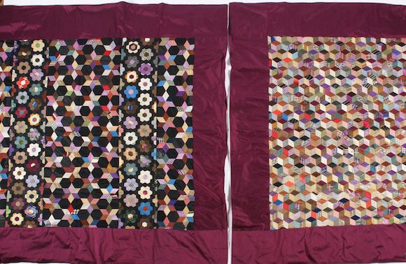 Bonhams : Two patchwork quilts