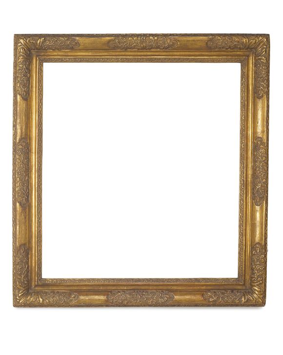 Bonhams : An English 17th Century carved and gilded Lely frame