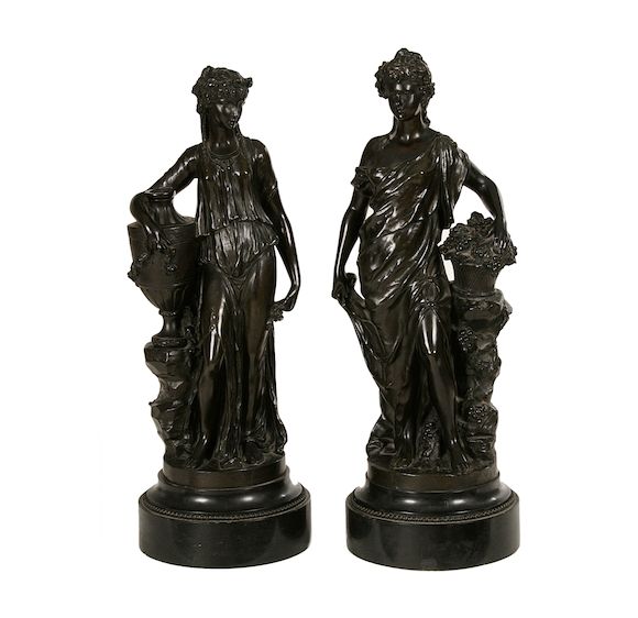 Bonhams : Manner of Claude Michel Clodion, French (1738-1814) A pair of ...