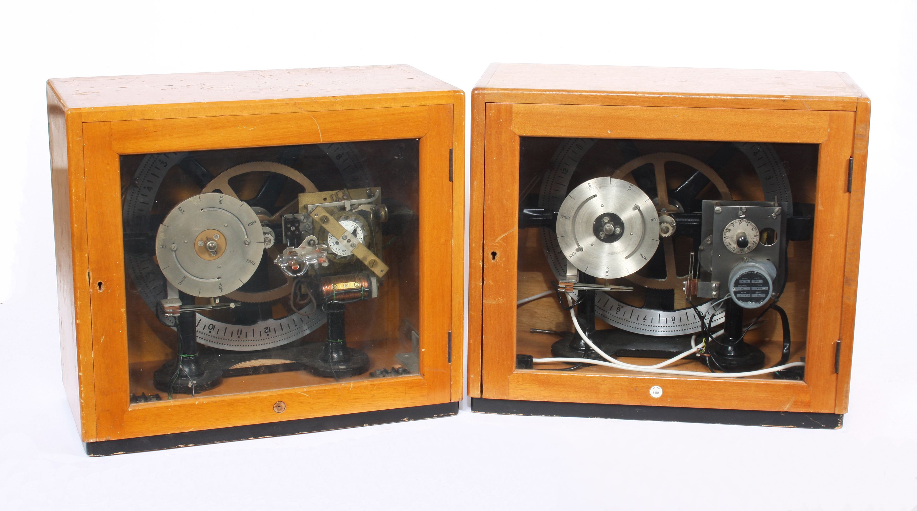 Bonhams : Two 20th century electric master clocks