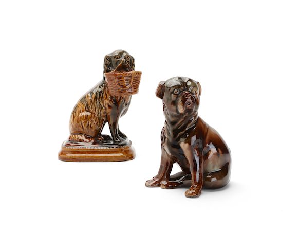 Bonhams : A Dunmore pug dog Circa 1880
