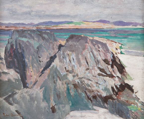 Bonhams : John Duncan, RSA RSW (British, 1866-1945) Iona