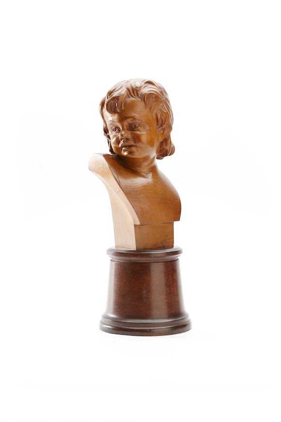 Bonhams : William Inglis Day (fl 1937-38)A carved head and shoulders ...