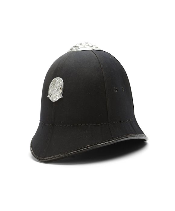 Bonhams : An Edwardian Edinburgh City Constabulary police helmet