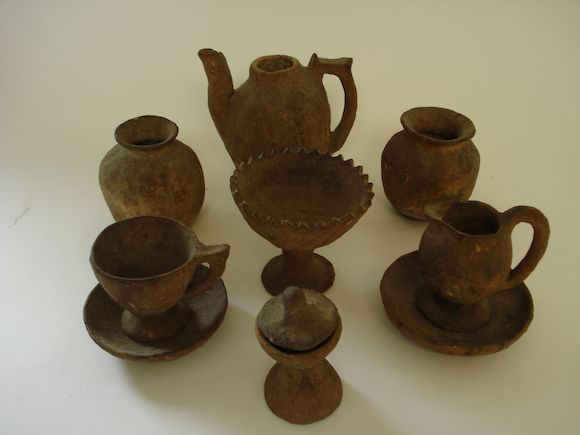 Bonhams : A collection of Barvas pottery